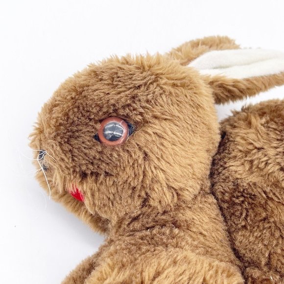 Richard Toy Co. | Toys | Vintage Richard Toy Co Brown Plush Bunny ...